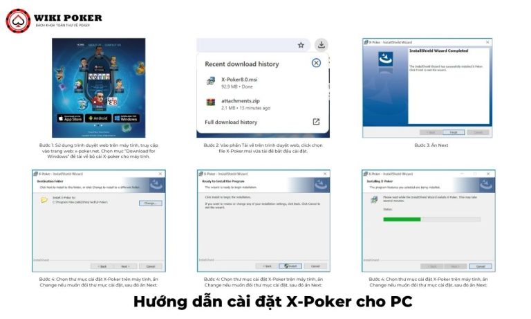 Hướng dẫn cài đặt X-Poker trên iOS, Android và PC - Chi tiết từng bước