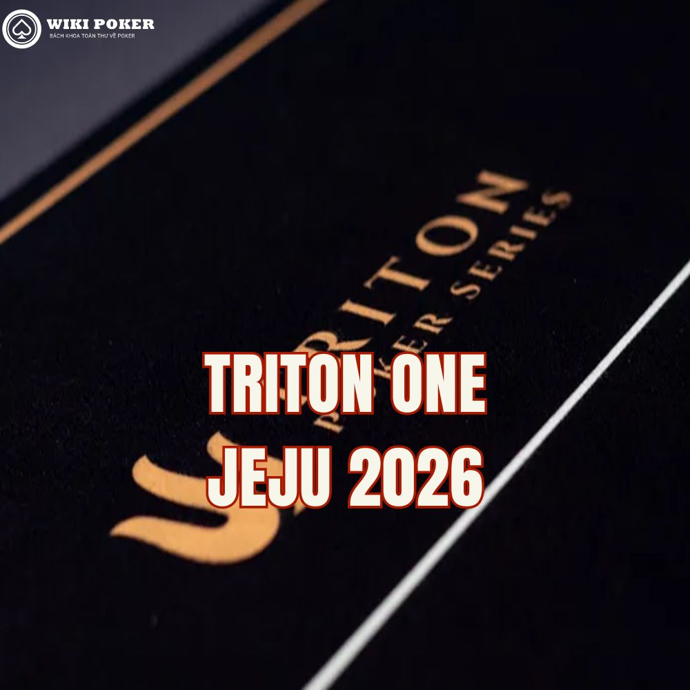Triton ONE và Triton Super High Roller Series trở lại Jeju vào tháng 3/2026